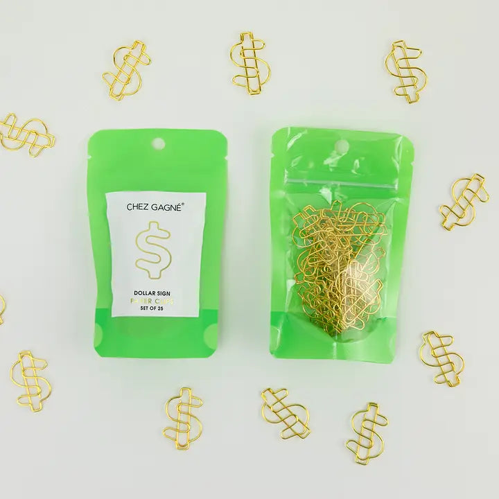 Dollar Sign Paper Clips – The Denim Bar